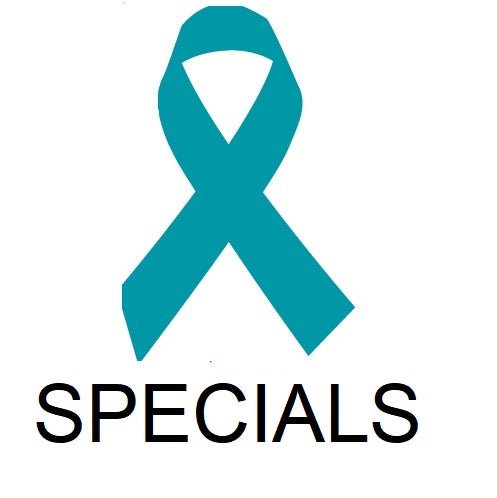 Teal Ribbon Specials – Fundraising For A Cause