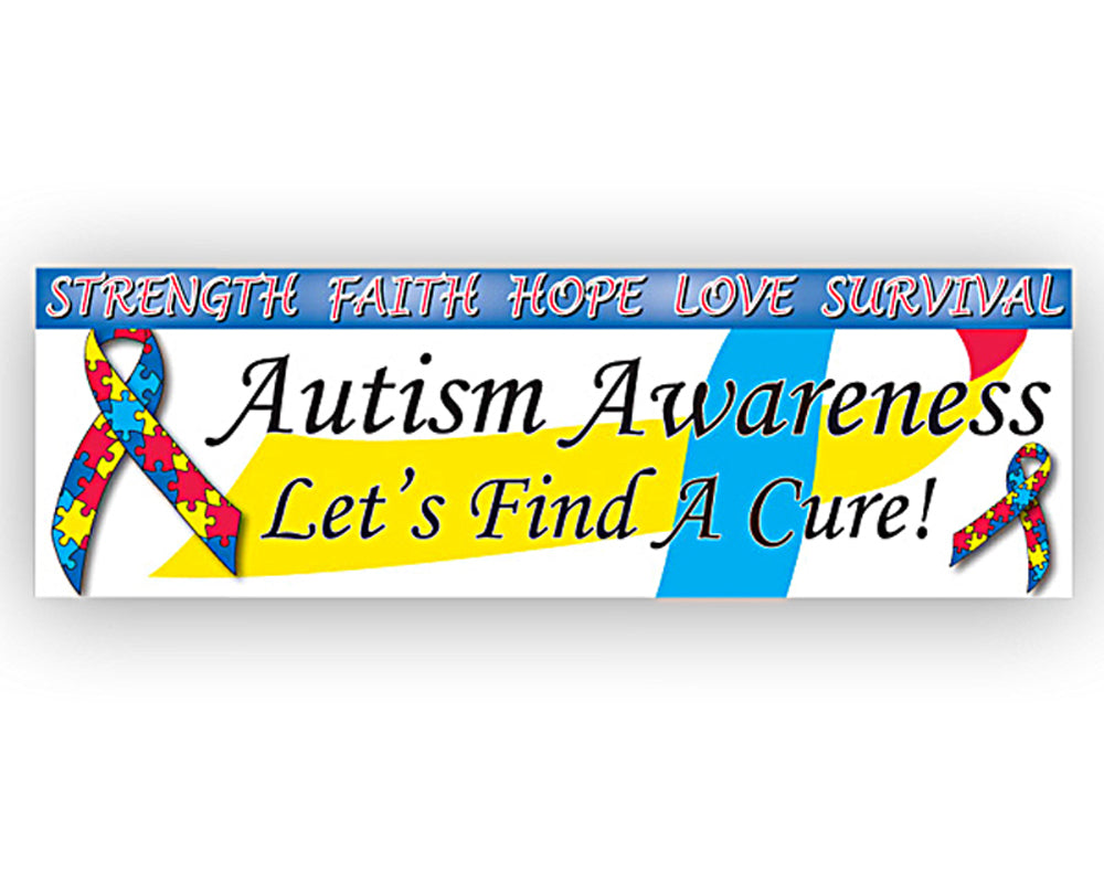 Vinyl Autism Awareness Banners – Fundraising For A Cause