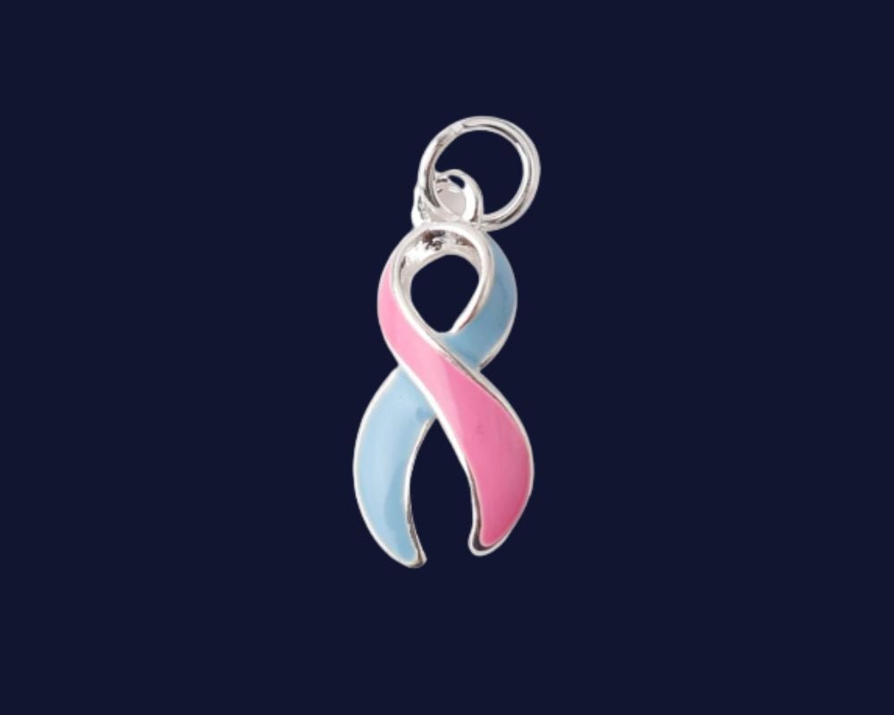 Pink & Blue Ribbon Charms Wholesale – Fundraising For A Cause