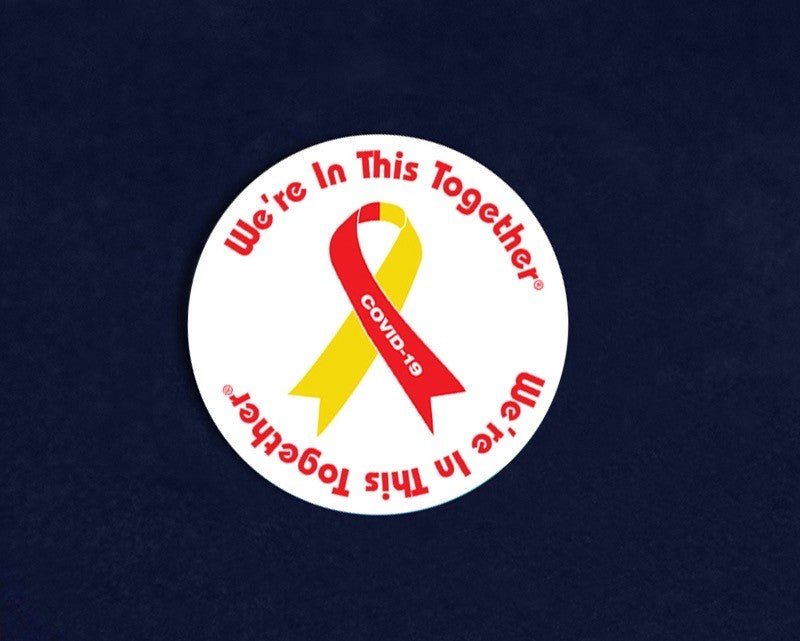 Red & Yellow Ribbon Magnets – Fundraising For A Cause