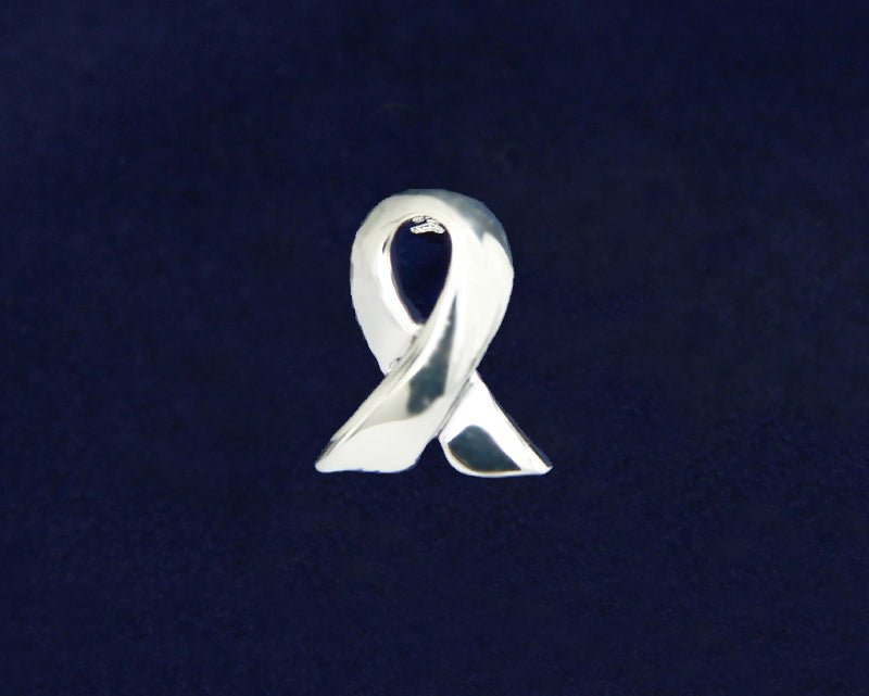Silver Ribbon Wholesale Pins | Parkinsons Awareness Pins – Fundraising ...