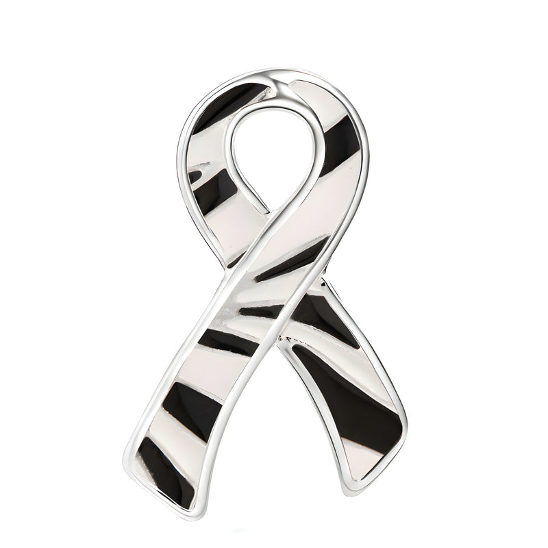 Bulk Ehlers Danlos Syndrome, EDS, hEDS Zebra Ribbon Pins, Rare Disease ...