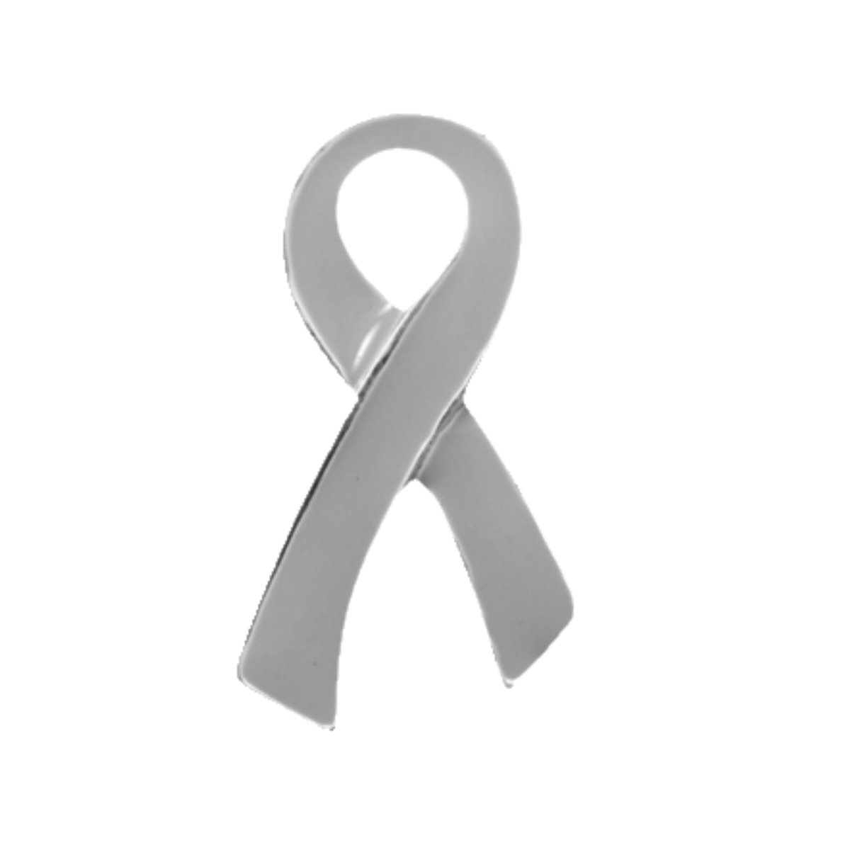 Large Diabetes Awareness Pins, Gray Ribbon Pins – Fundraising For A Cause